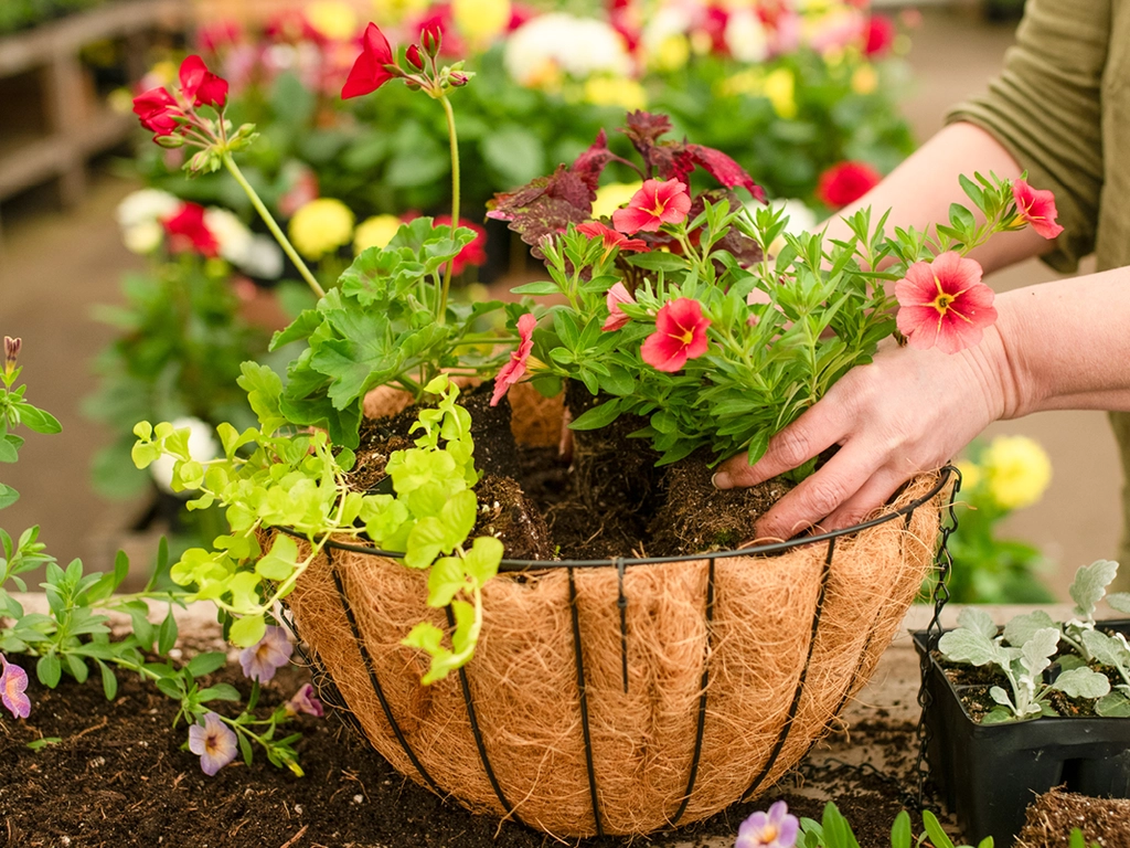 Bespoke Hanging Basket Workshop - Activities - Gardenworks